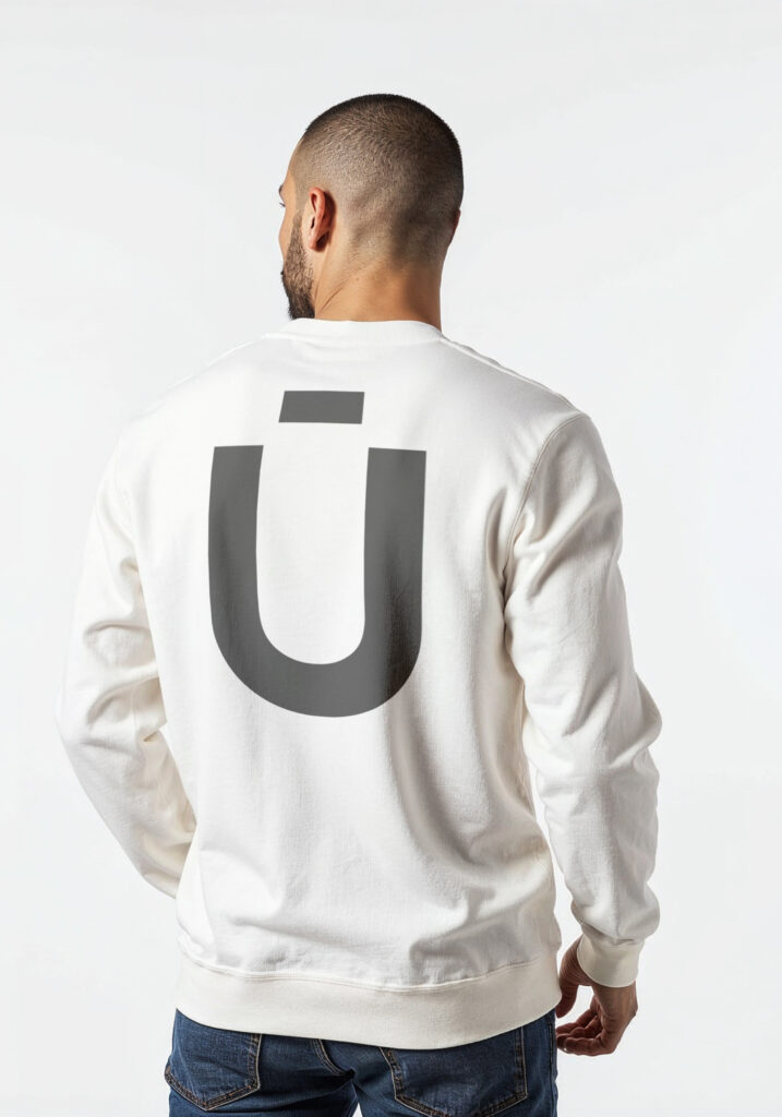 Uforia - Men's White Long Sleeve Shirt - Uforia